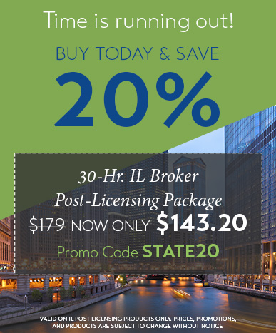 Illinois Post License: First Time Broker Renewal Courses